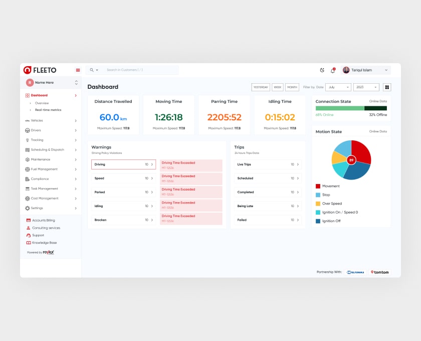 Fleet Management System | Royex