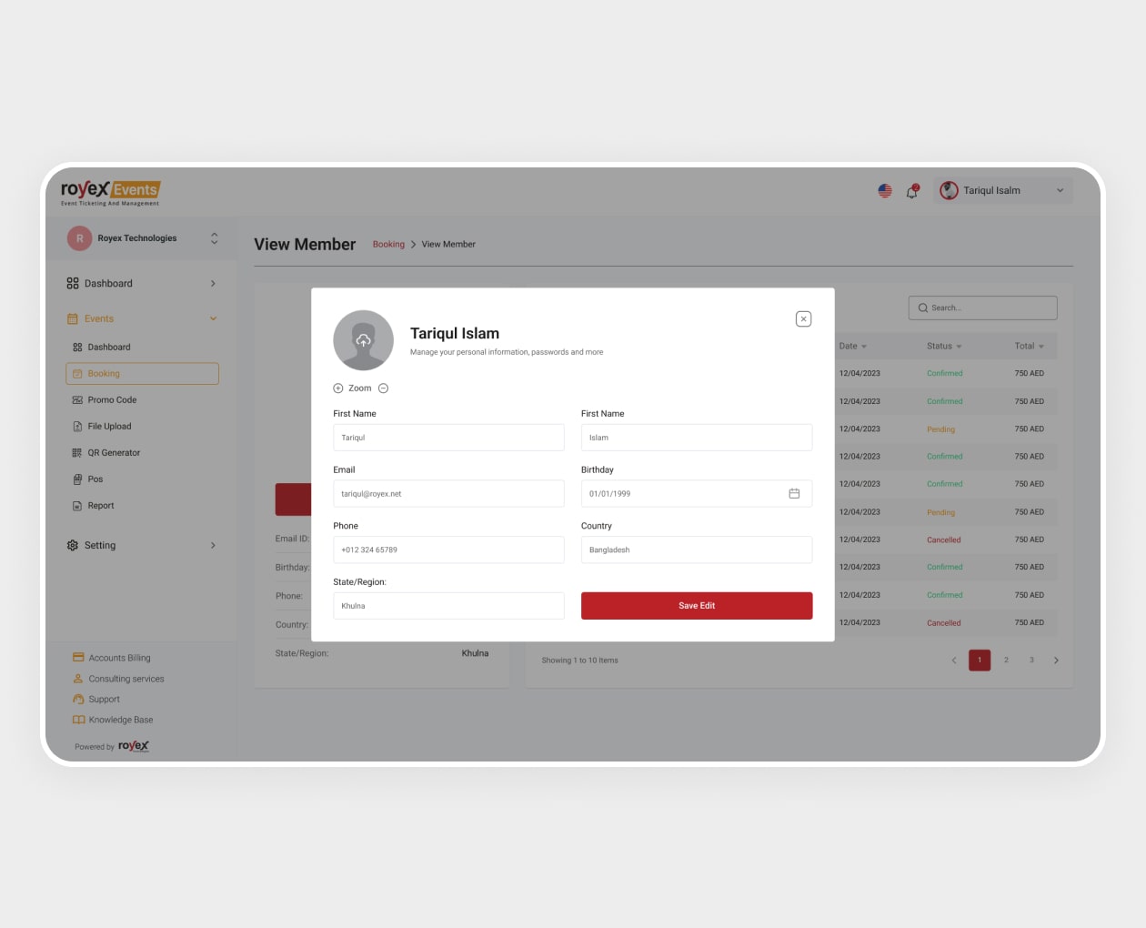 Venue Management System in Dubai, UAE | Royex