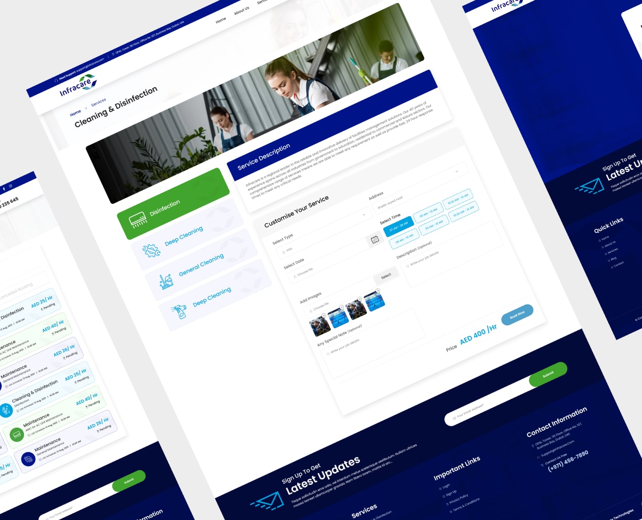 Infracare Home Services Case Study | Royex Technologies