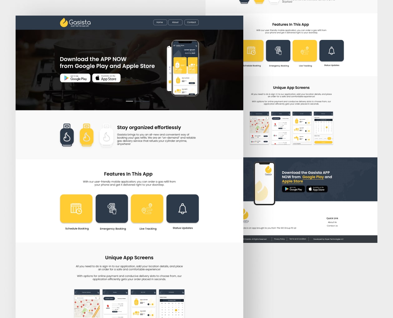 Gasista Case Study | Royex Technologies